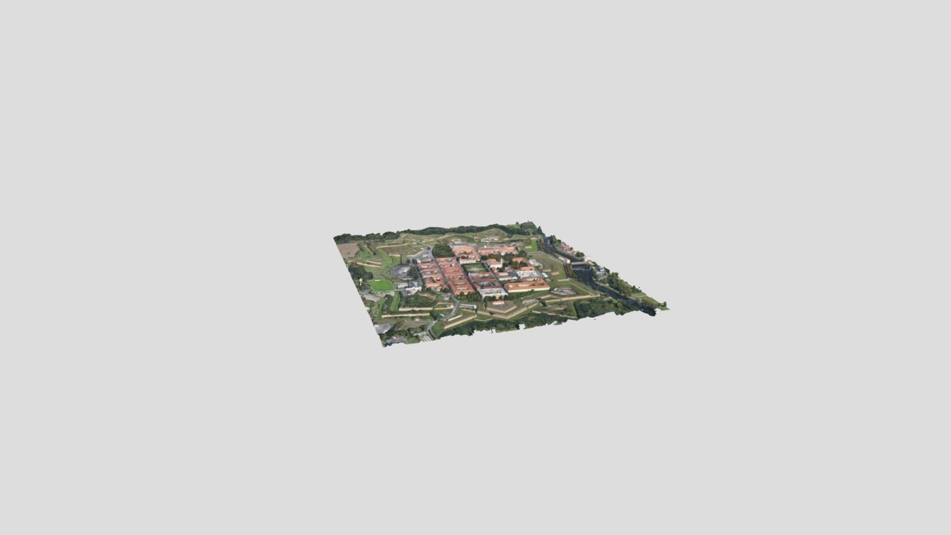 Terezin - Velka pevnost - 3D model by Jan Pacina (@jan.pacina) [048451a ...