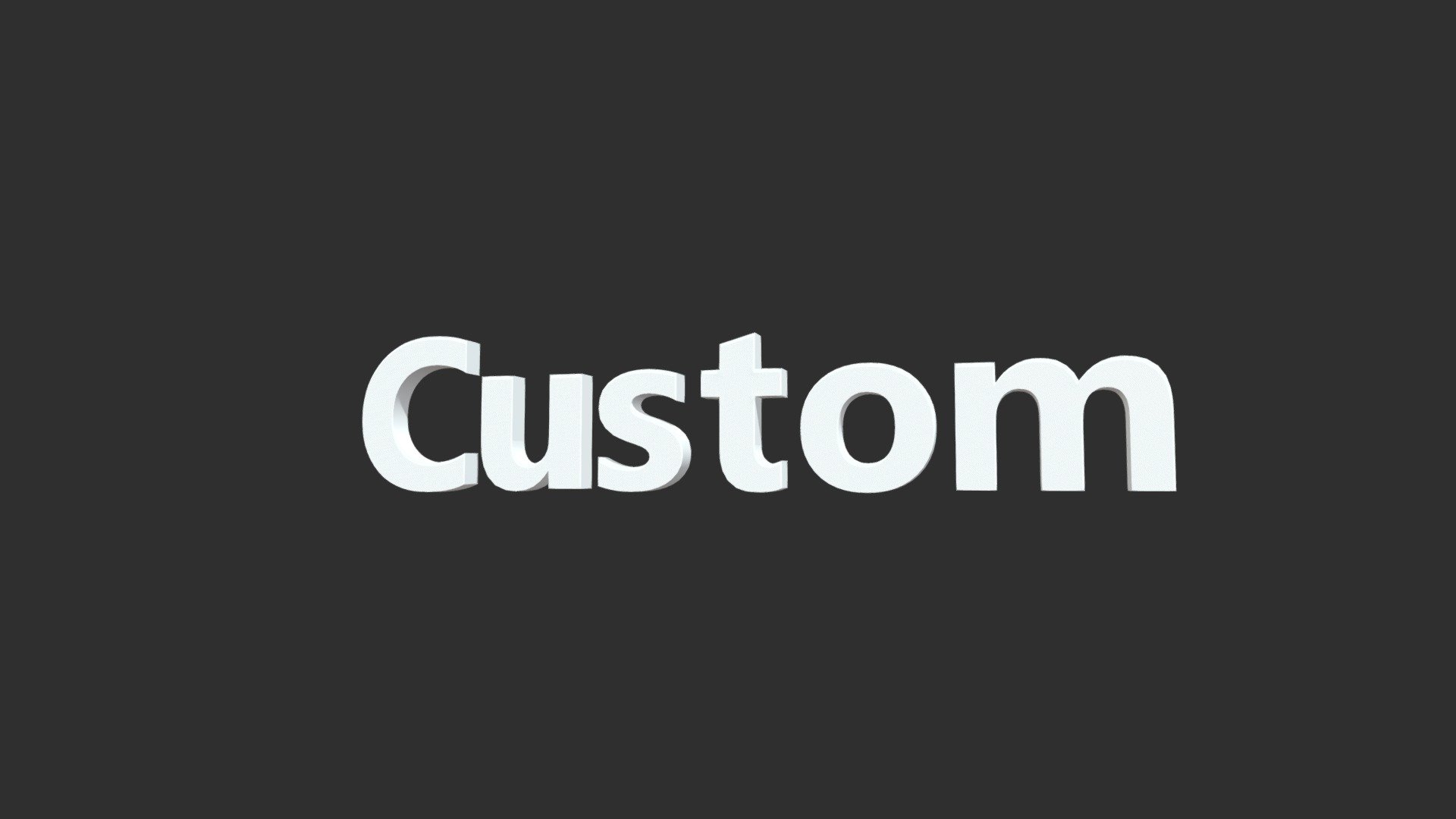 Custom - Download Free 3D model by alex-in3d [048637c] - Sketchfab