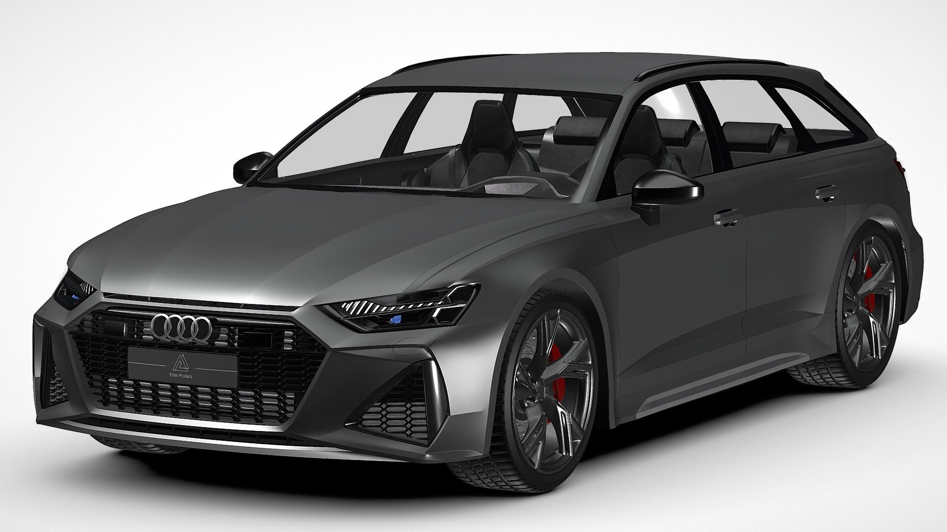 Audi RS6 Avant 2022 (Interior included) - Buy Royalty Free 3D model by ...
