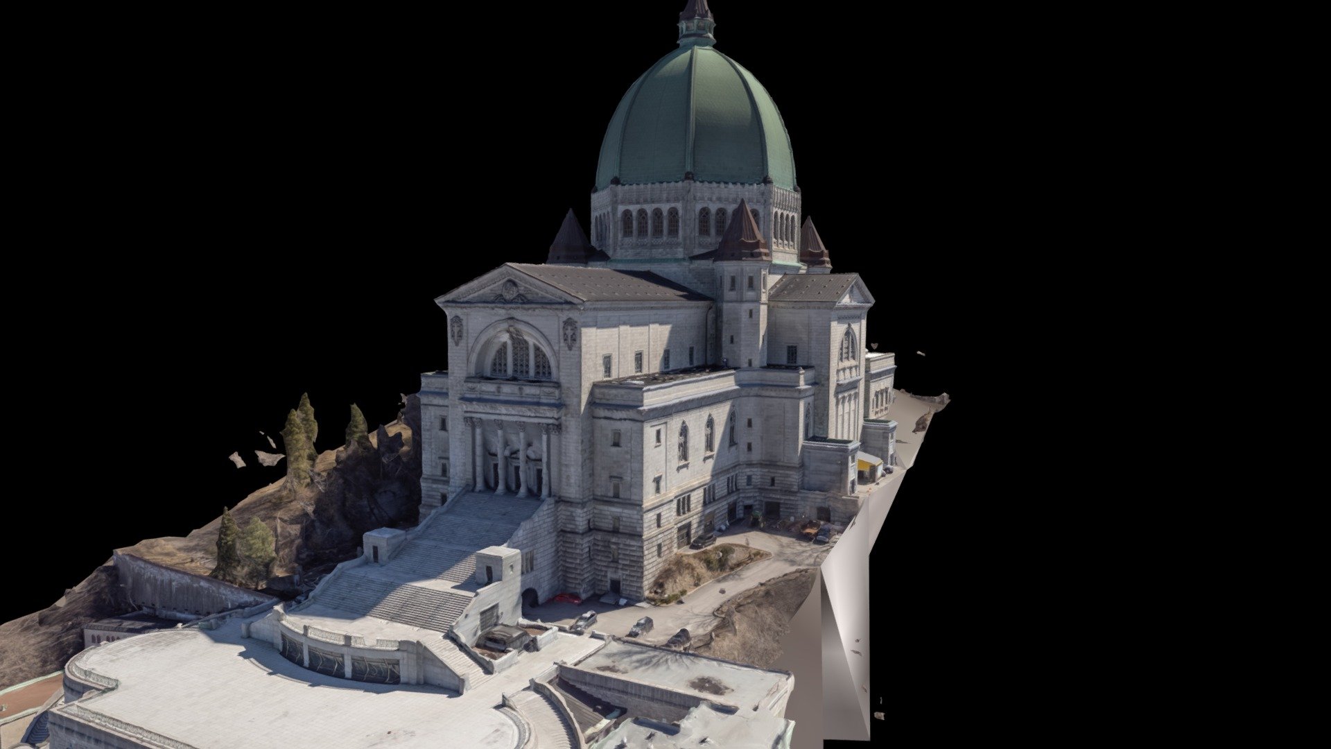Oratoire St-Joseph - 3D model by IMAGINE360 [04879b7] - Sketchfab