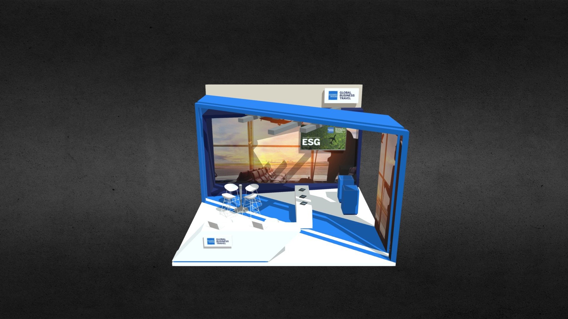 AMEX GBT - 3D model by Administra.Live (@lnishizawaz) [048c0ad] - Sketchfab