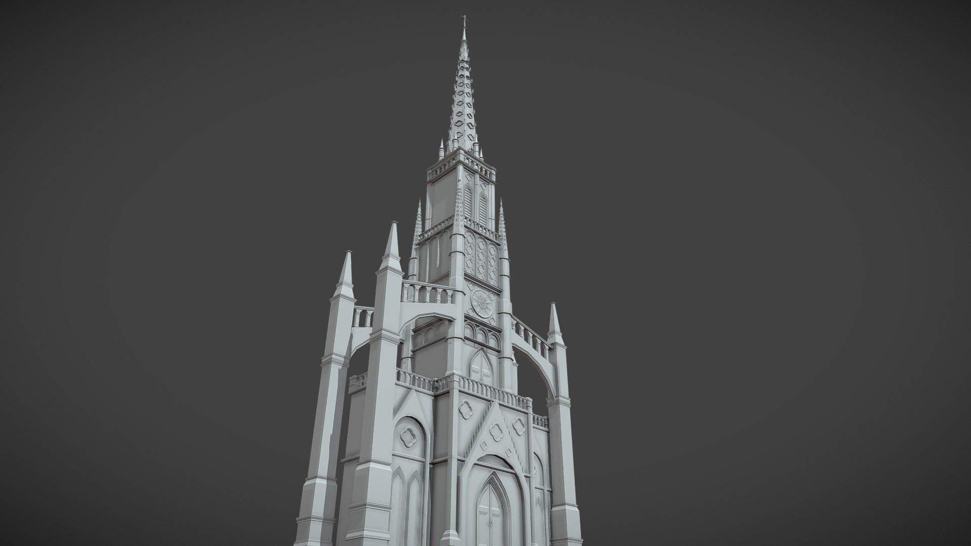 Medieval Cathedral - 3D model by 3DGhost903 [048c0fb] - Sketchfab