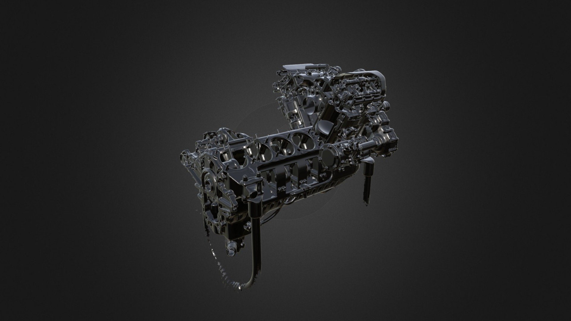 Merlin Engine - 3D model by Jan Korenko (@jankorenko) [048df7f] - Sketchfab