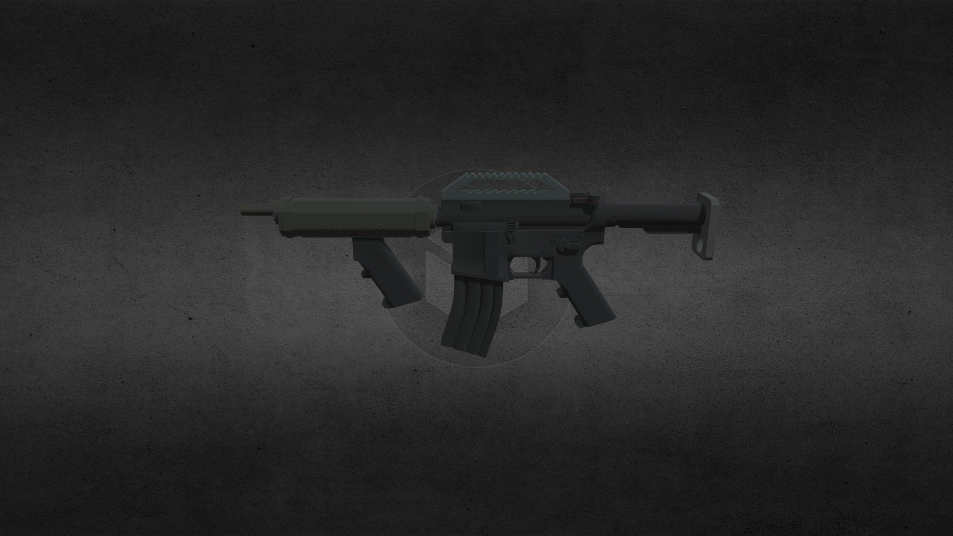 M4A1_MARKII - Download Free 3D model by Mister_Kirill007 [048e4bf ...