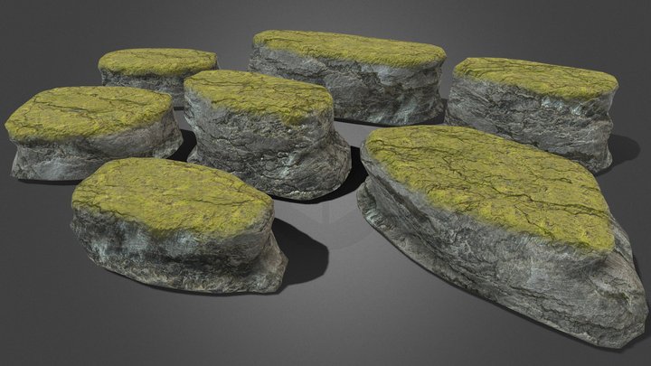Rocks 3D models - Sketchfab