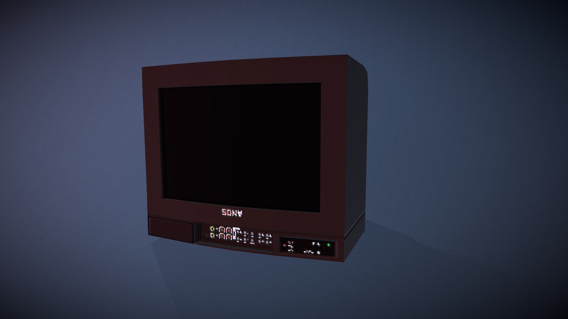 CRT television - 3D model by magrov (@magrov_lowpoly) [0490f75] - Sketchfab