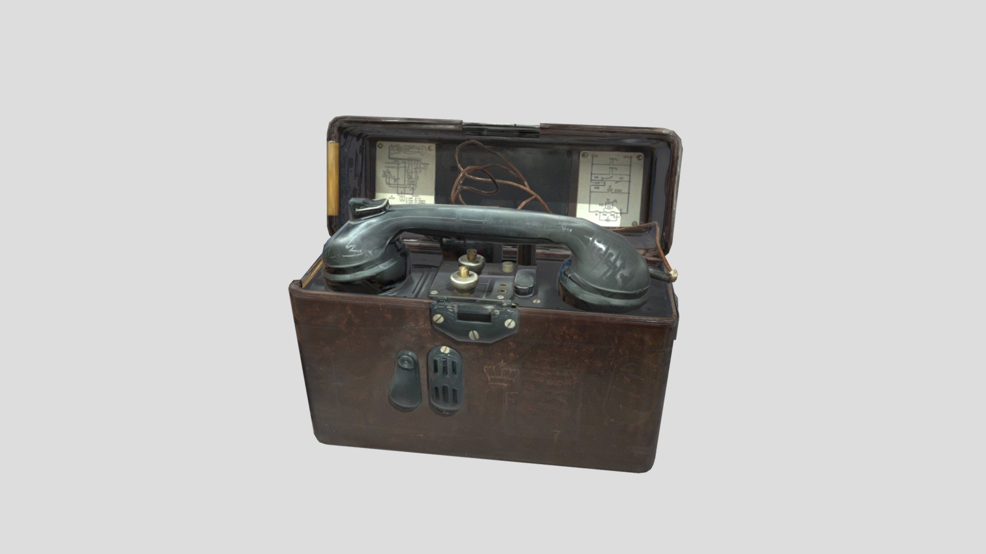 7-C184 - 3D model by Museo Mutel (@Mutel) [049285c] - Sketchfab
