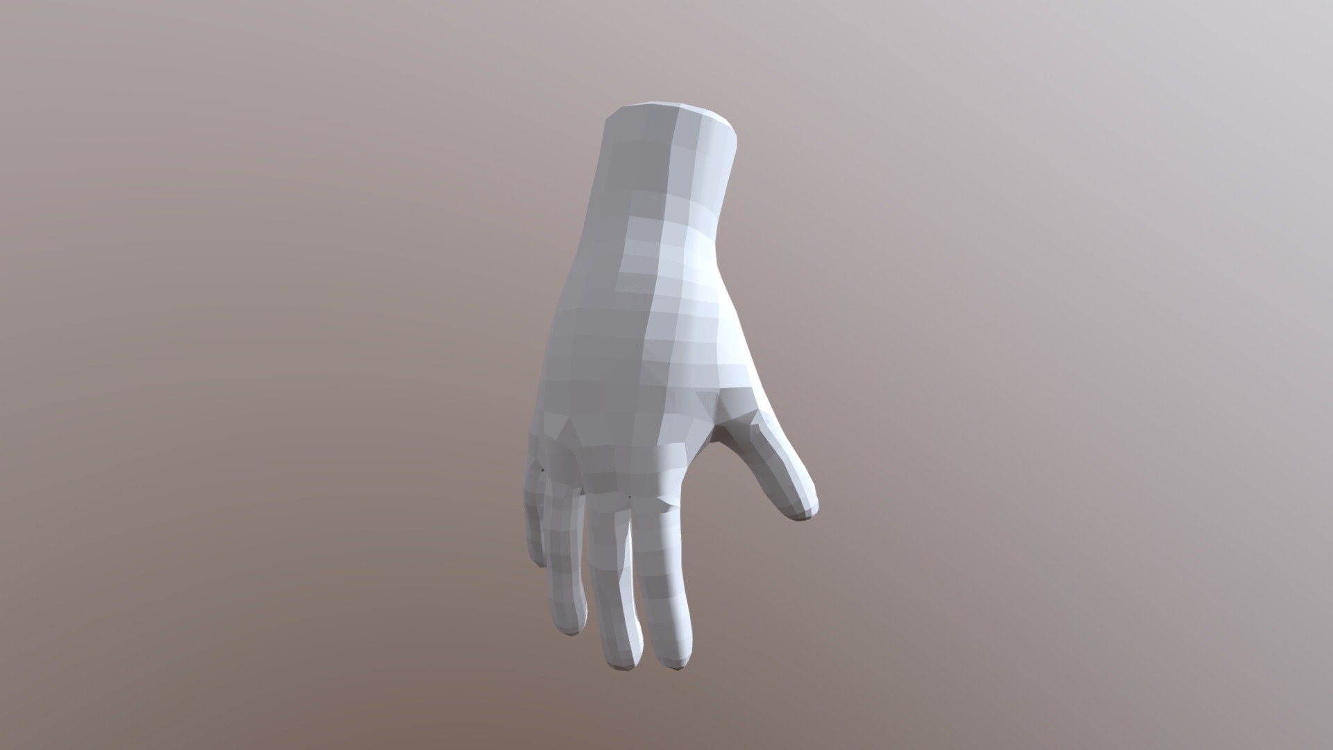 Retopology Hand - 3D model by jslater2 [04935de] - Sketchfab