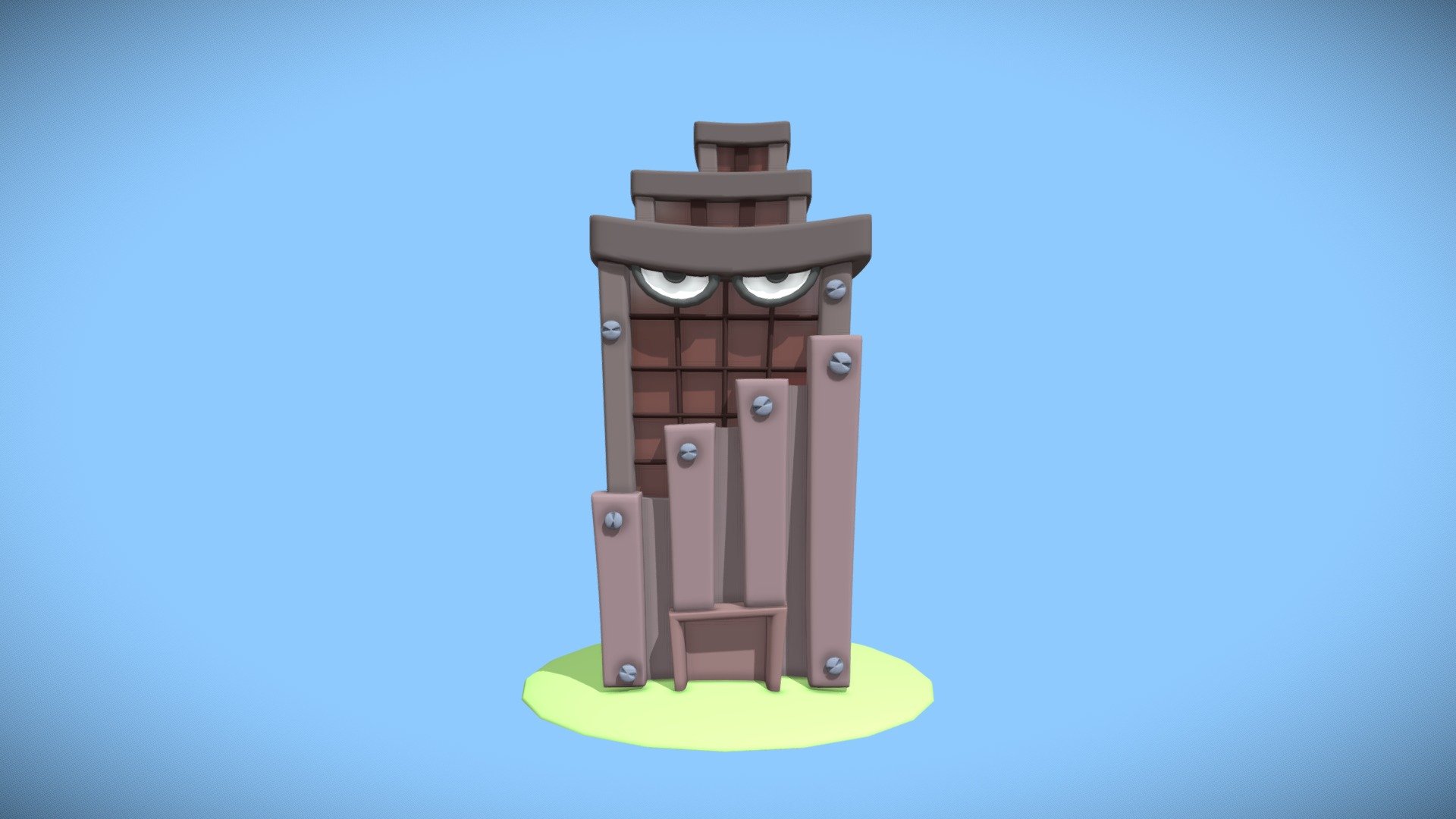 Sellbot Building - Download Free 3D model by Smooth (@smoothviews ... Sellbot Building - Download Free 3D model by Smooth (@smoothviews ...