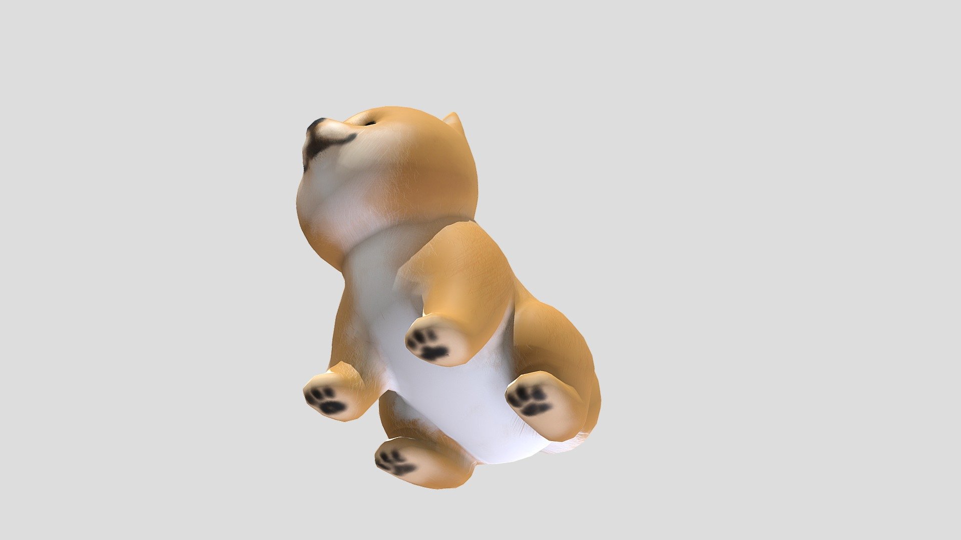 Shiba_Model - Download Free 3D model by LlewellaYabsley [04941c9 ...