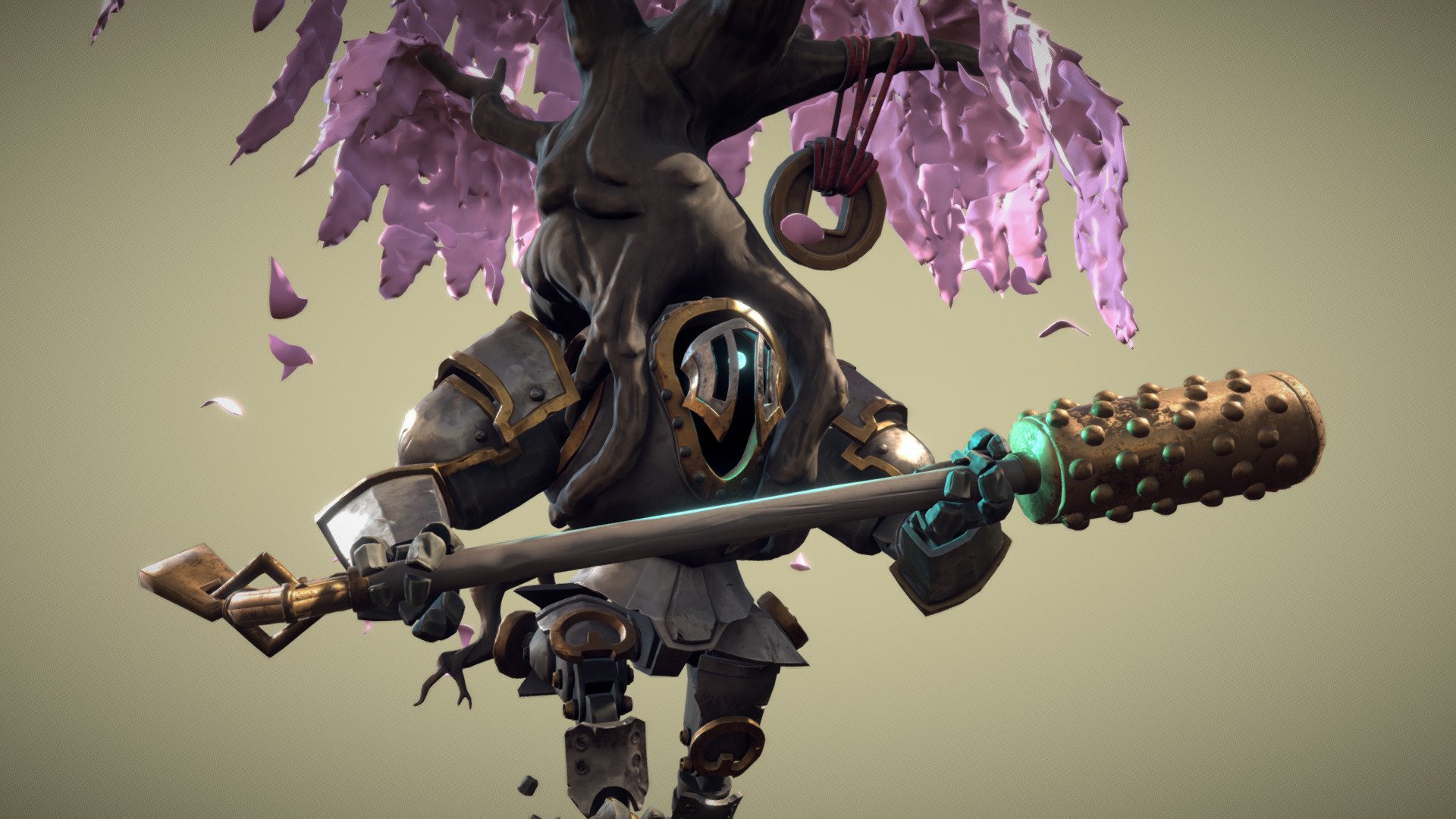 Awakened Tree Golem - Download Free 3D model by Perry Wubben (@perry ...
