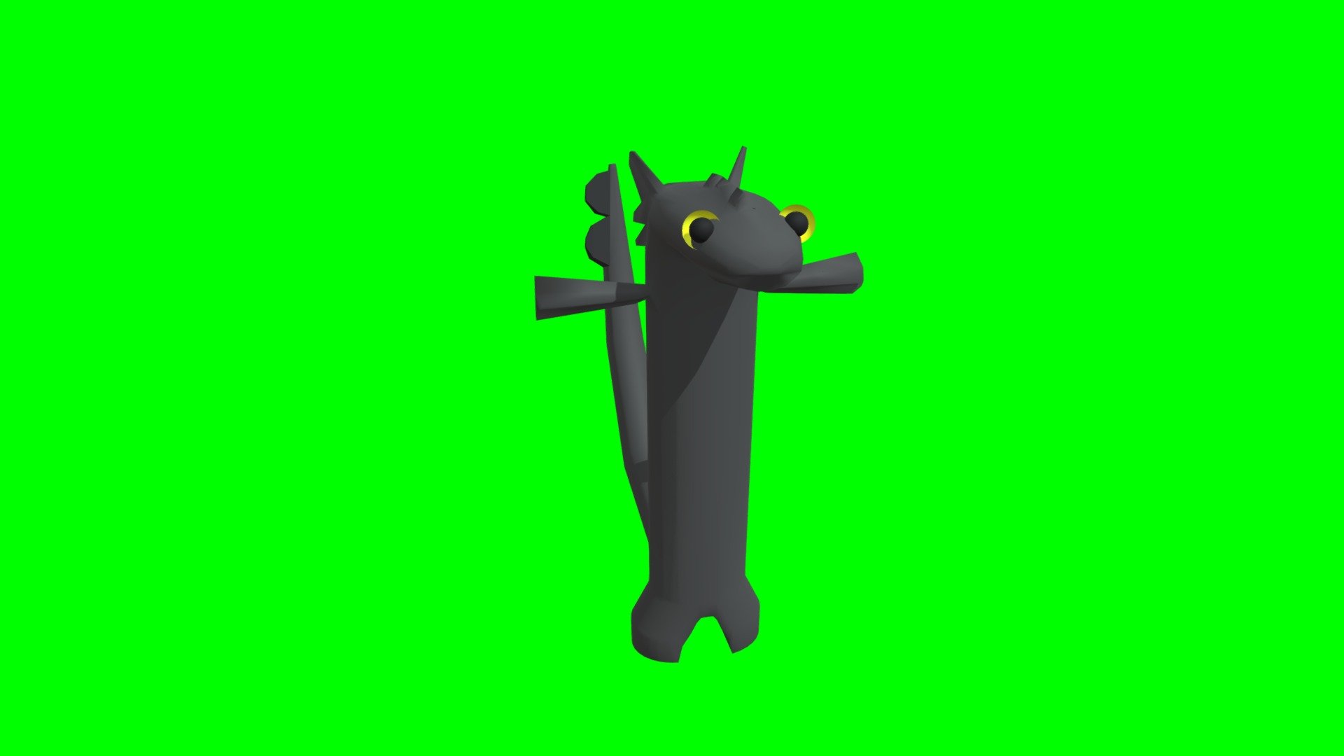 Toothless meme - 3D model by Bashos [0496aa4] - Sketchfab