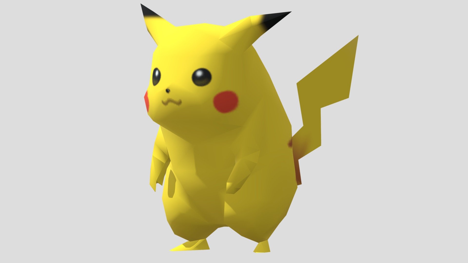 Pikachu - Pokémon Snap N64 - Download Free 3D model by ...