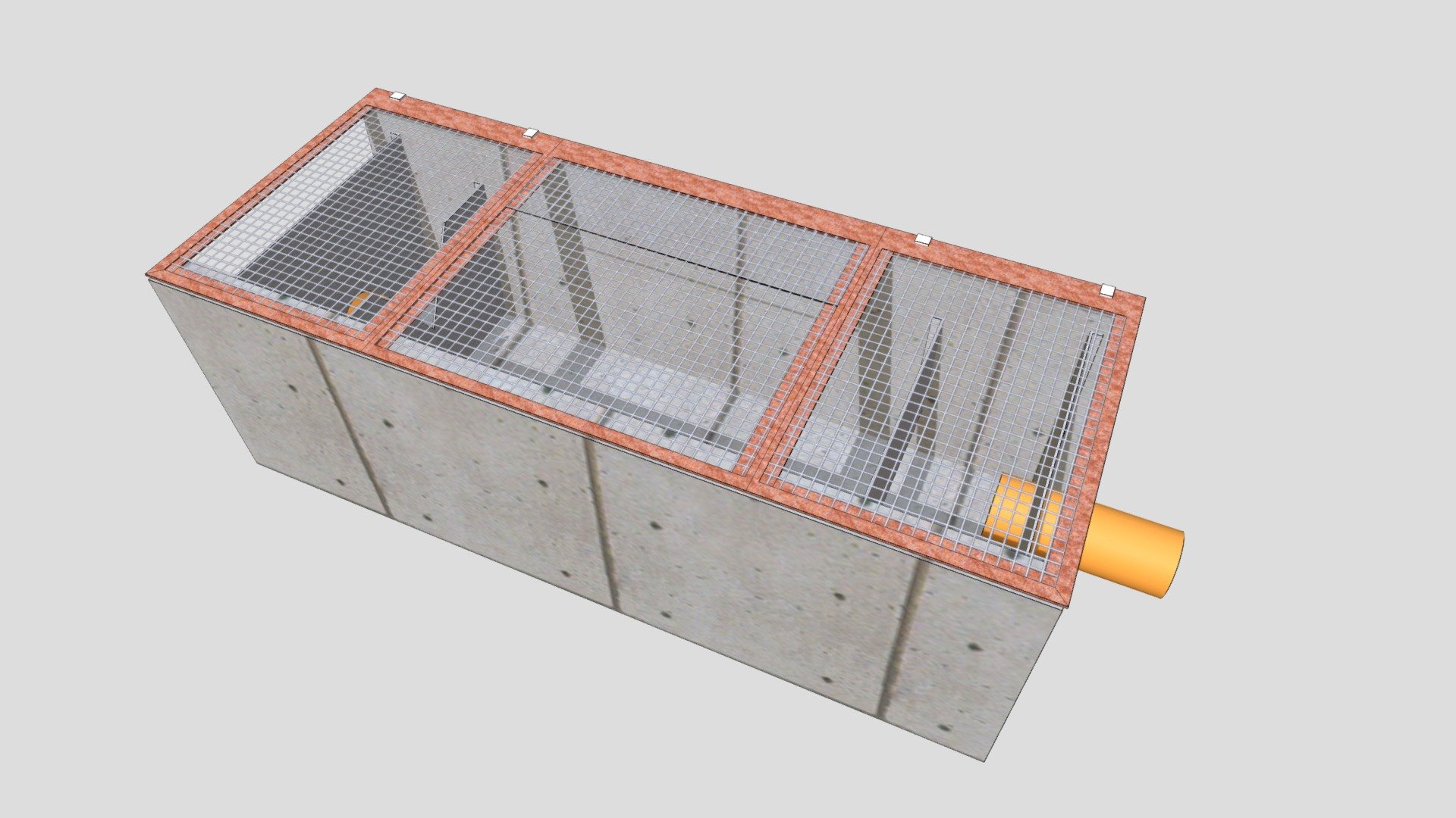 Final Weir + Cover - Download Free 3D model by naloac [0497c63] - Sketchfab