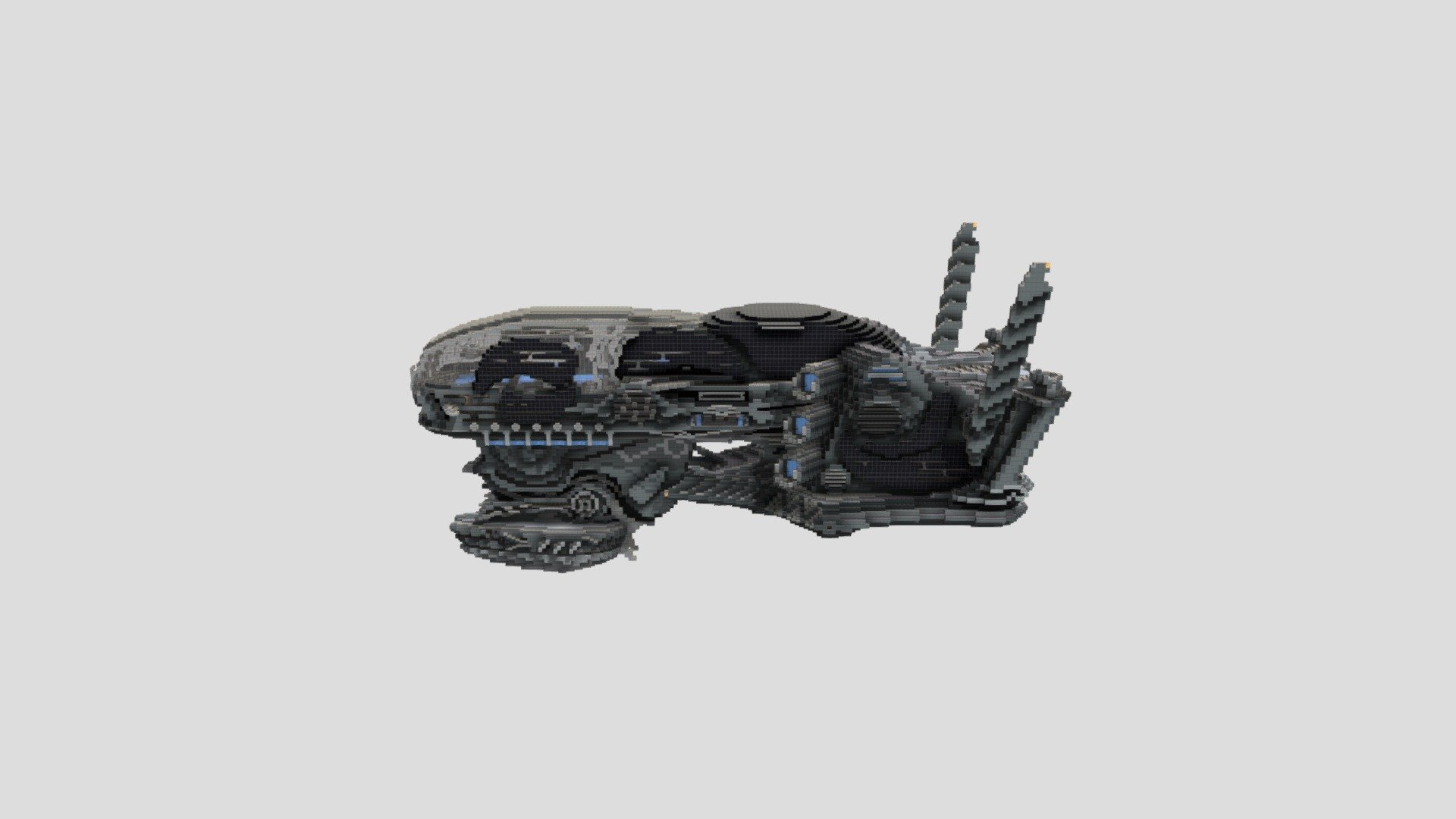 Alien Spaceship - 3D model by PayHuw [0498916] - Sketchfab