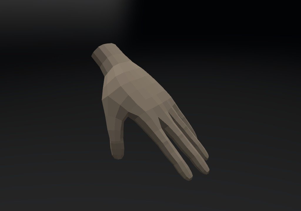 Hand - 3D model by Ash Lae (@ashlae0816) [0498f97] - Sketchfab