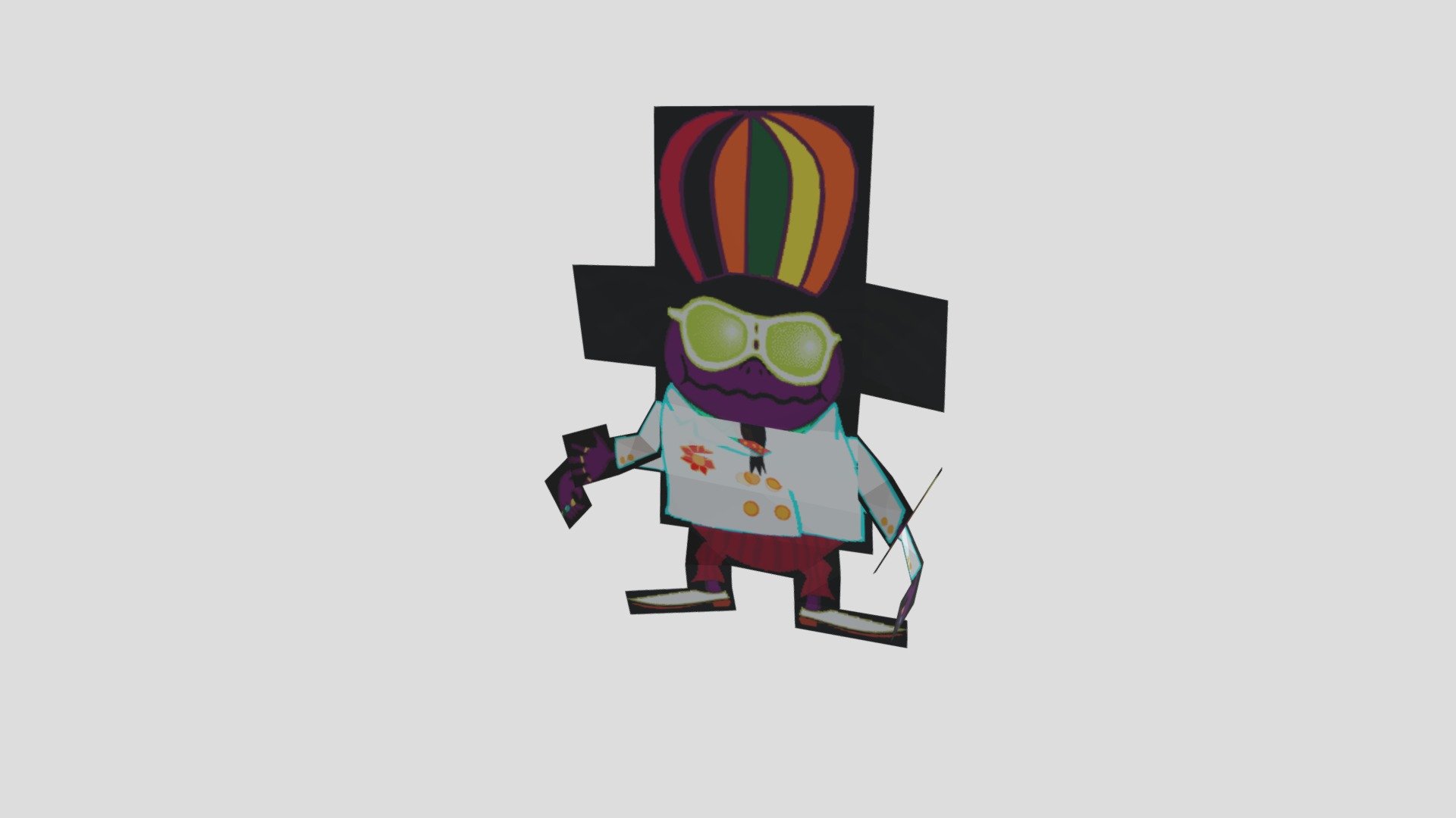 PlayStation - PaRappa the Rapper - MC King Kong - Download Free 3D ...