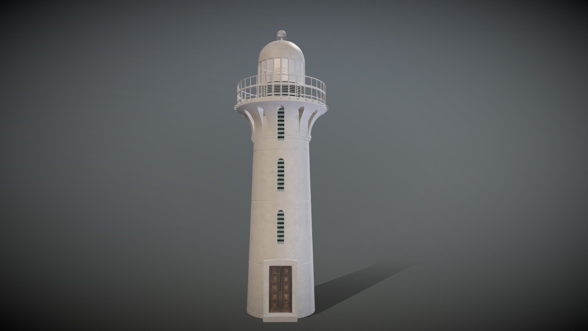 Tuas Lighthouse - Download Free 3D model by Brout (@davidbroutian ...