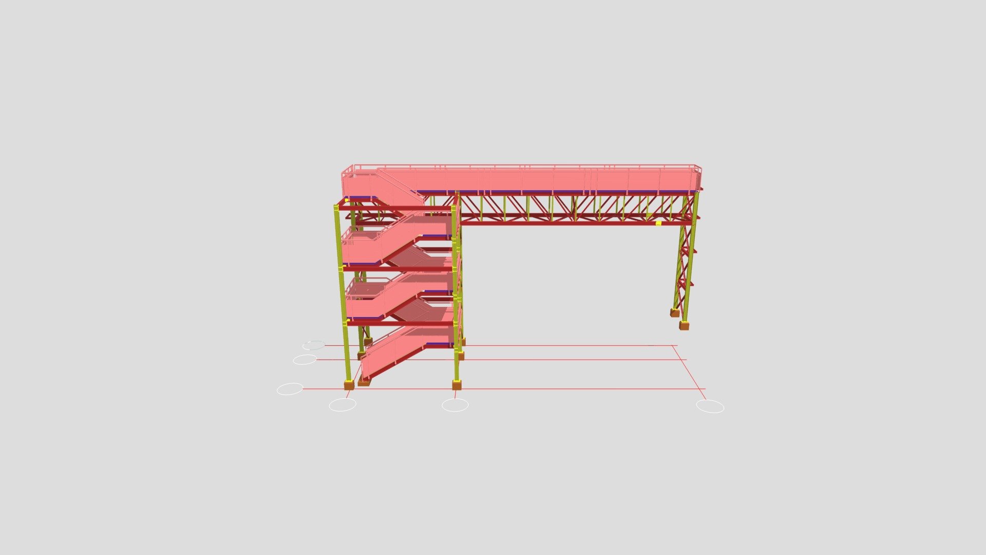 3D_CABLE_RACK - 3D model by JULFER-BH [049a20c] - Sketchfab
