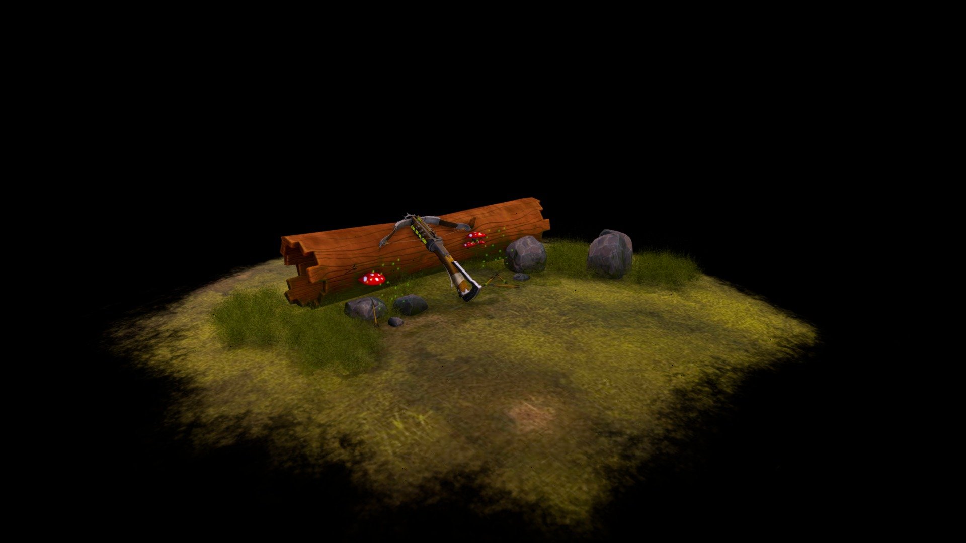 Crossbow Scena - 3D model by zebra_67 [049a463] - Sketchfab