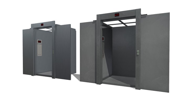 Elevators 3D models - Sketchfab