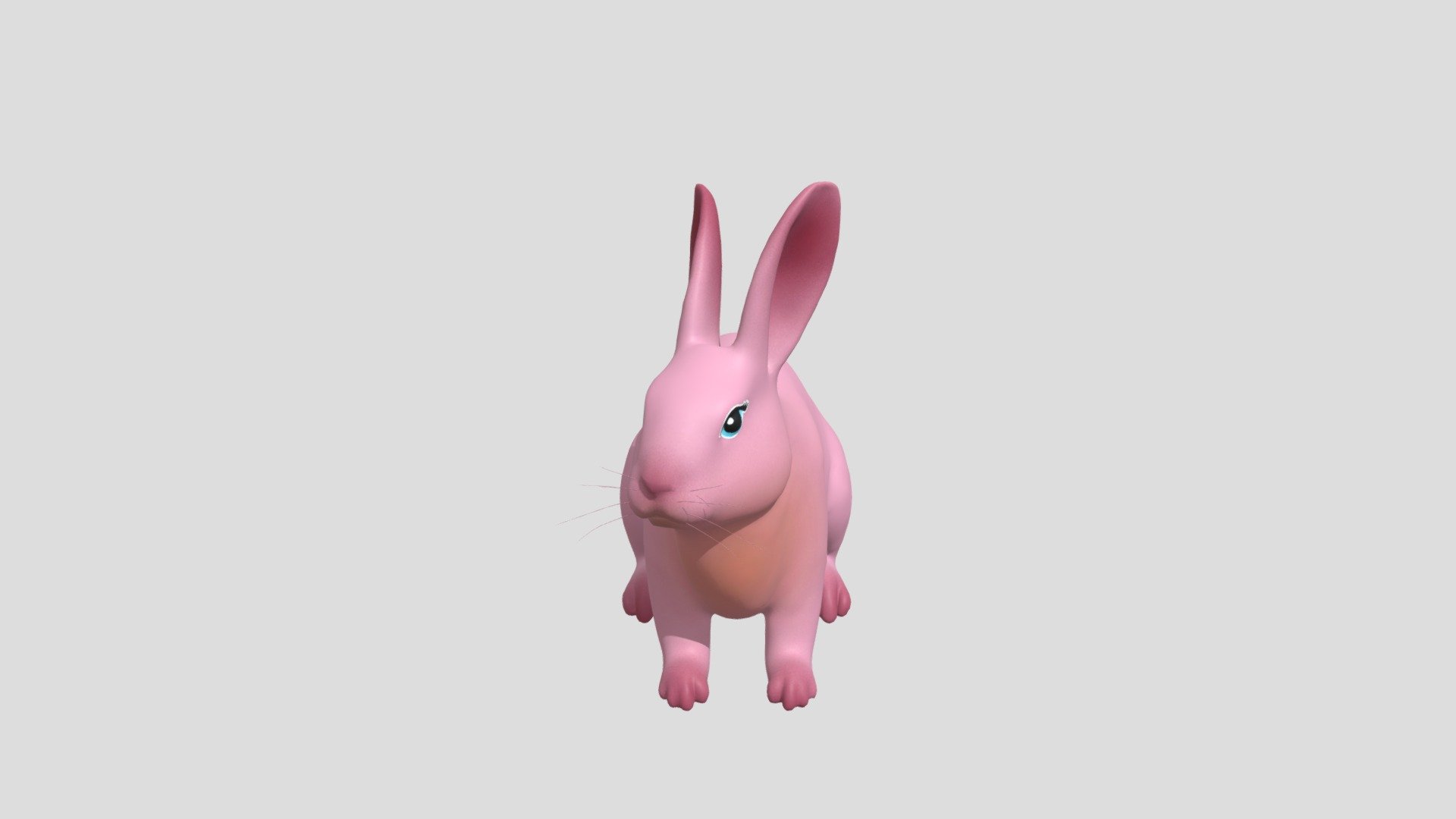 rabbit mee - 3D model by riajak25 [049c849] - Sketchfab
