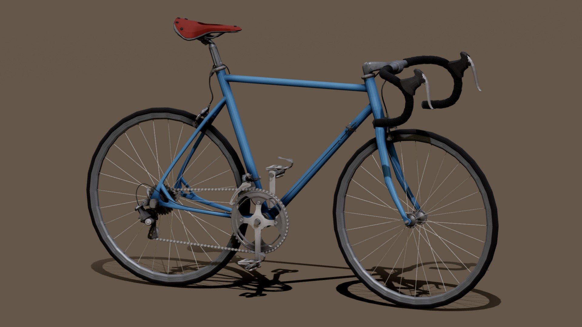 Road Bike 2x6, Race Bicycle - 3D model by Fransozie [049d360] - Sketchfab