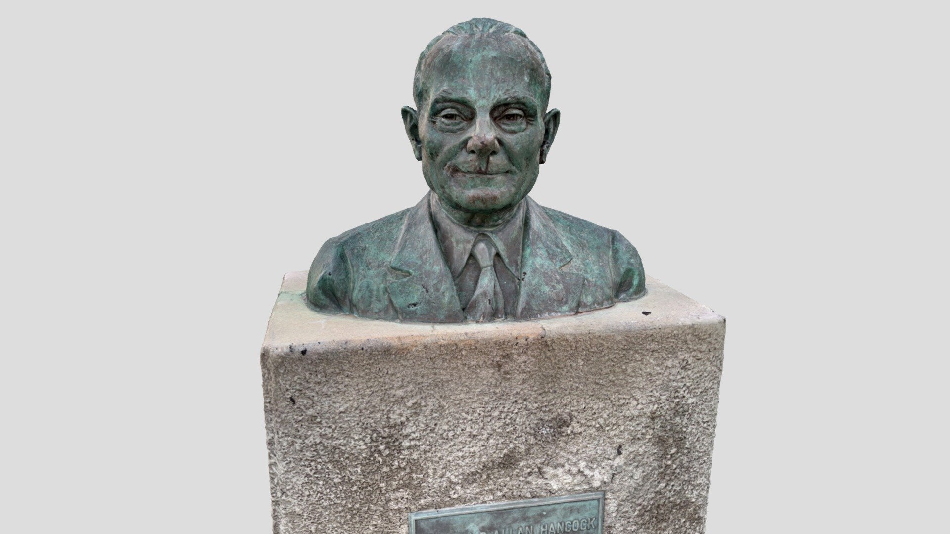 Captain G. Allan Hancock Bust - 3D model by ascannerdarkly [049d411 ...