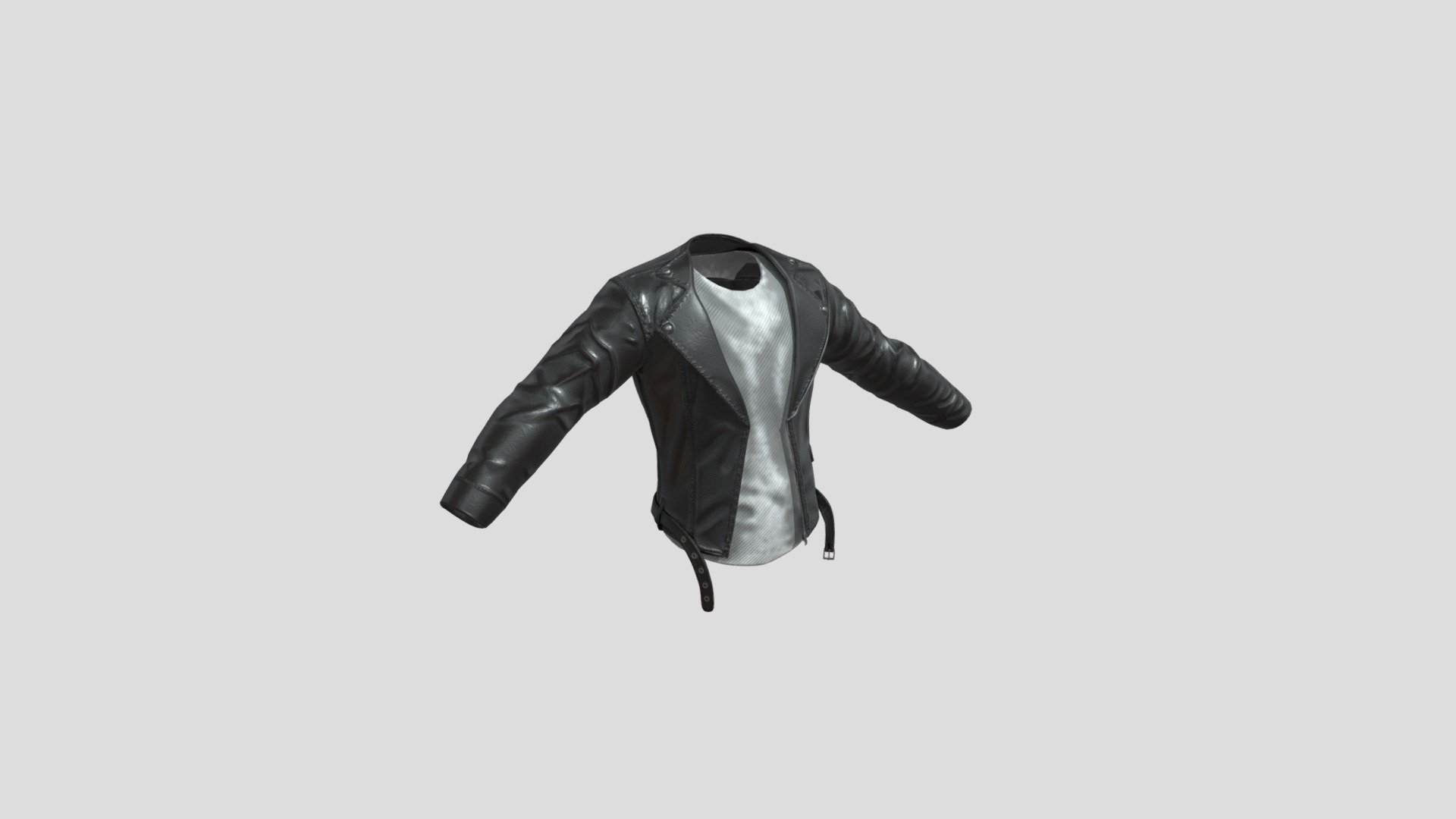 Leather-Jacket model - 3D model by HarishMarkanti [049e4e2] - Sketchfab