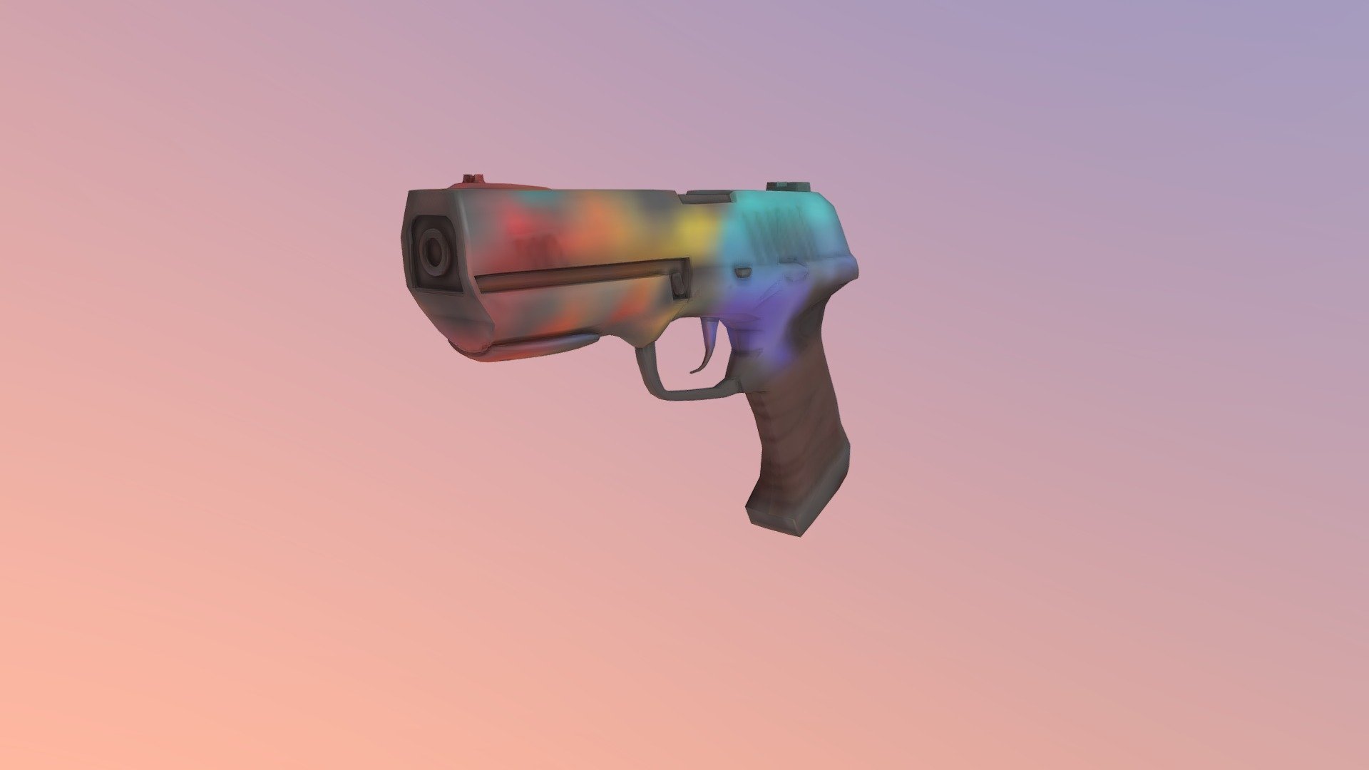 Pistol - 3D model by Marvilossa [049e67c] - Sketchfab