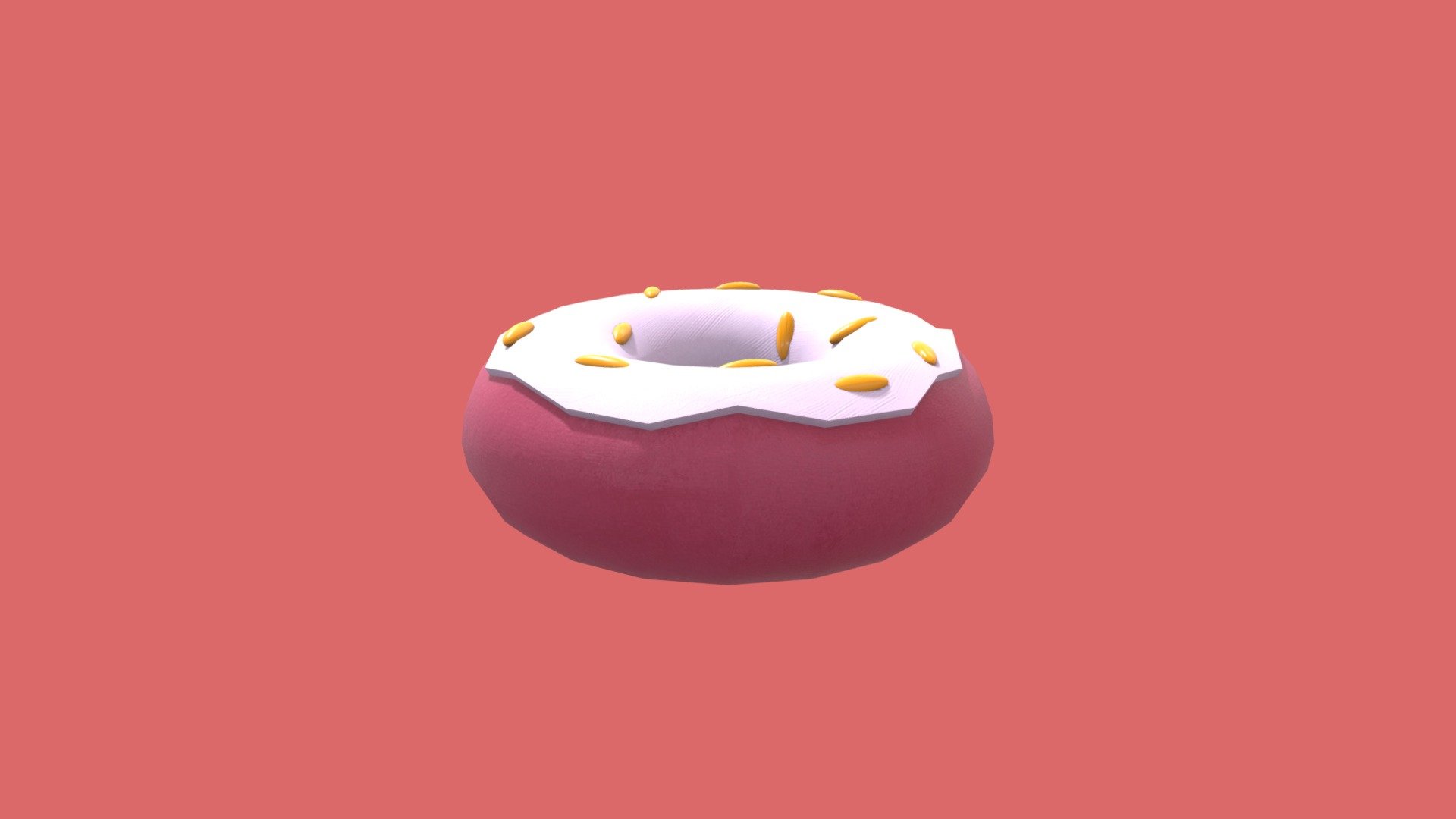 Donut Model Texture - 3D model by roninthatcher [049e6c5] - Sketchfab
