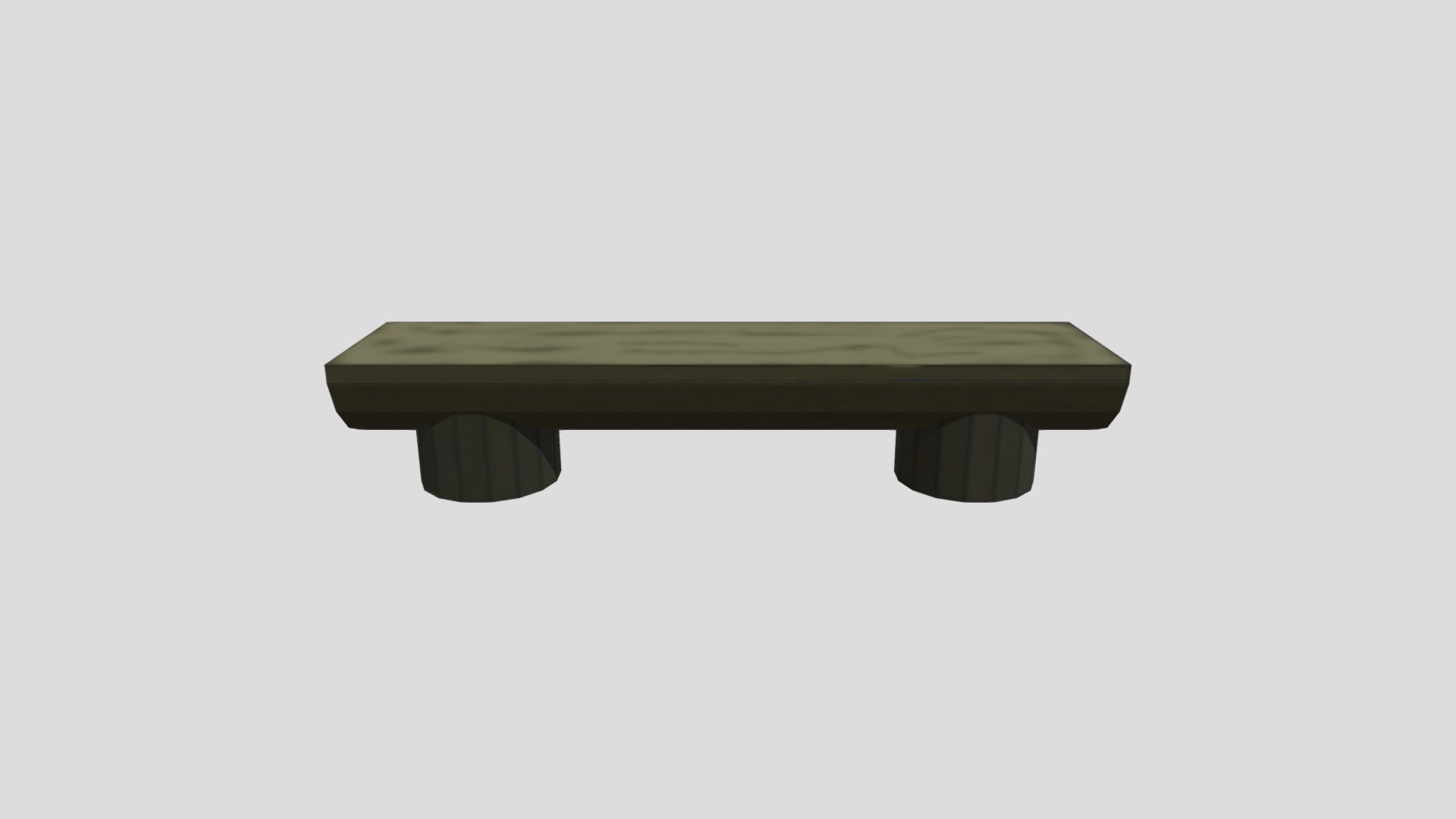 Log bench - 3D model by 7saamu [049ecca] - Sketchfab