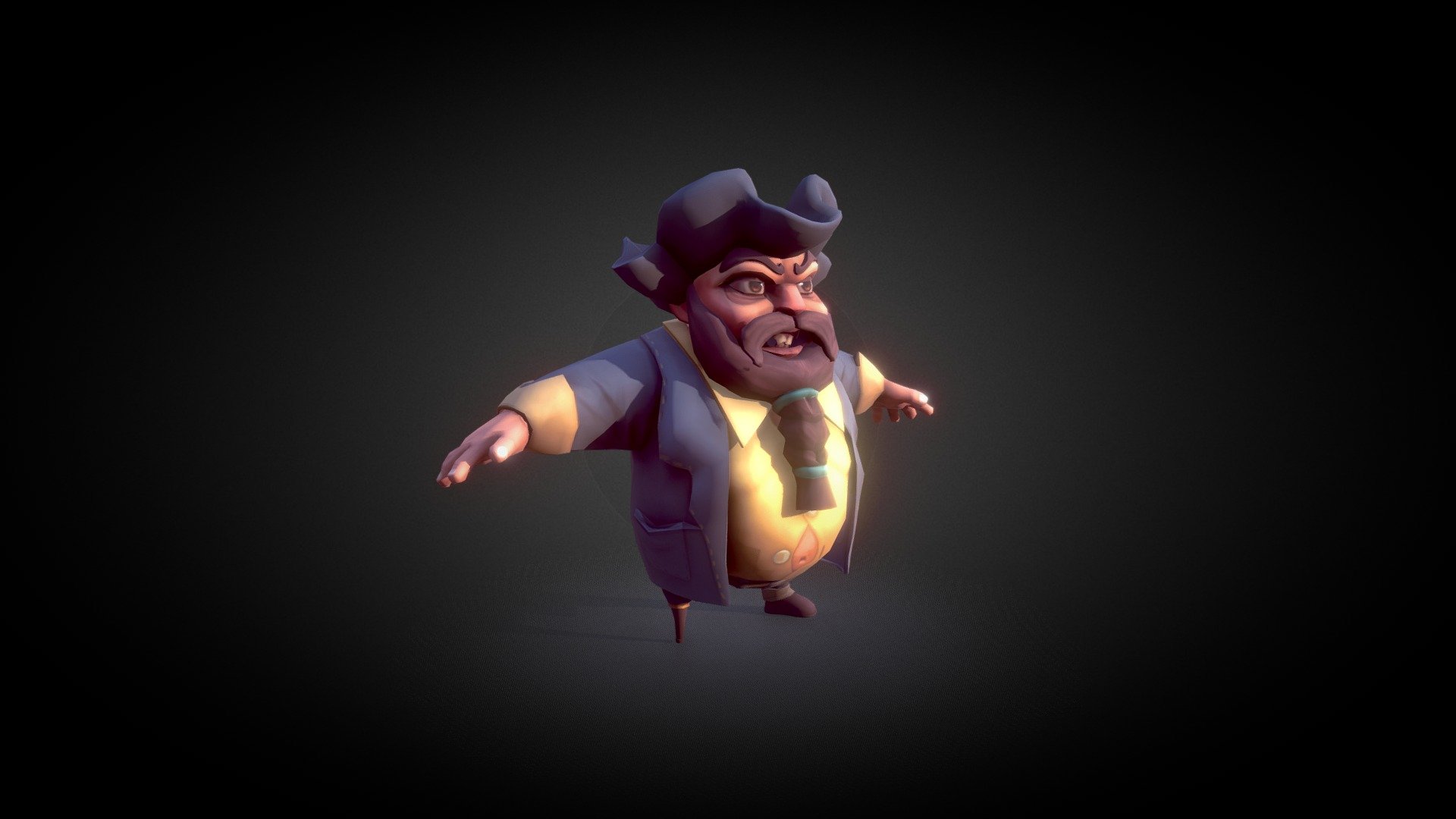 Pirate Boss - 3D model by Doaa Sheha (@DoaaSheha) [049ed78] - Sketchfab