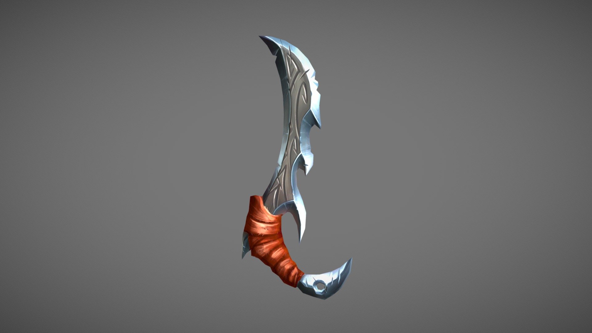 dagger - low poly - 3D model by chweber [04a27ec] - Sketchfab