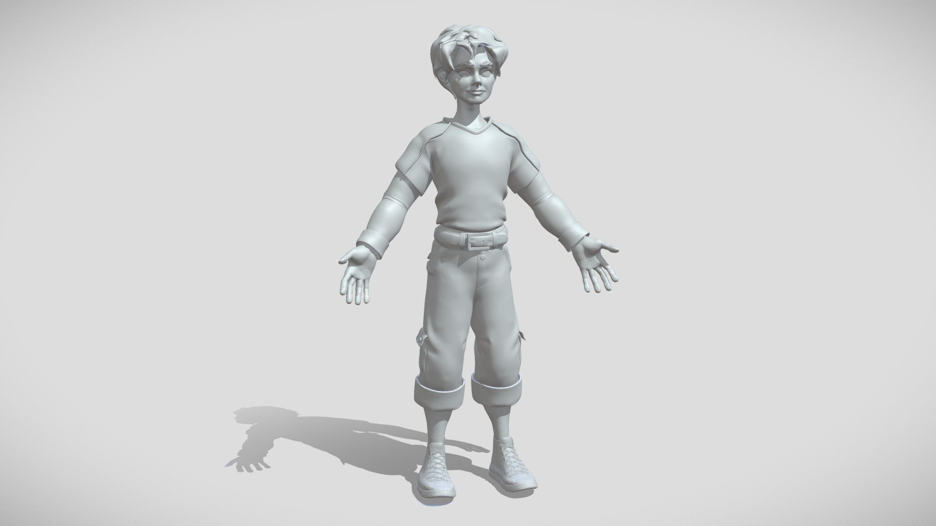Cartoon Boy "Loh Junior" - Buy Royalty Free 3D model by Sanya Laneev ...