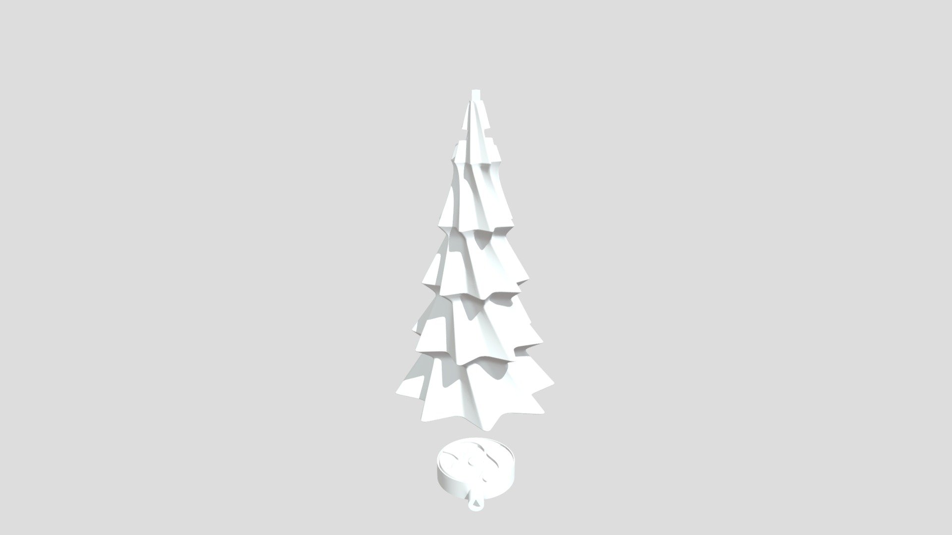 Tree For Print (1) - 3D model by ares-tek [04a3203] - Sketchfab