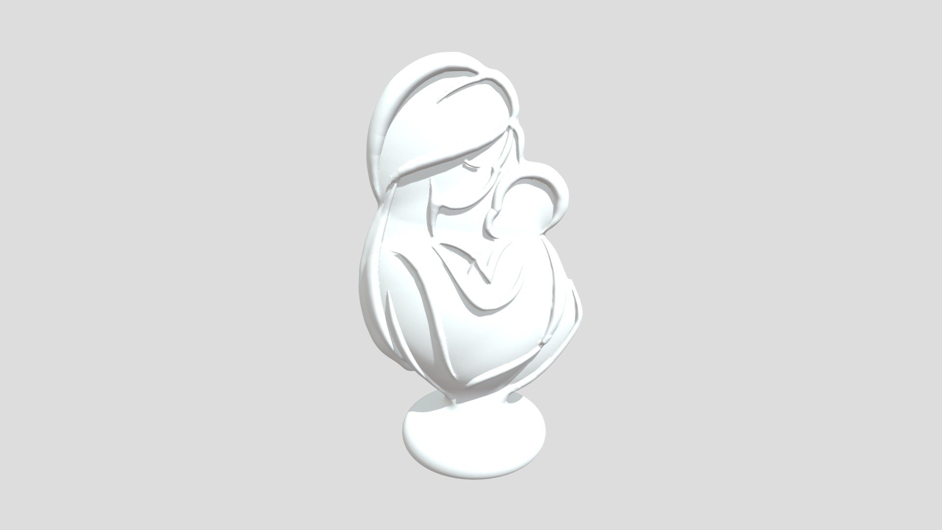 Mother And Baby - 3D model by 3DProBest [04a3c99] - Sketchfab