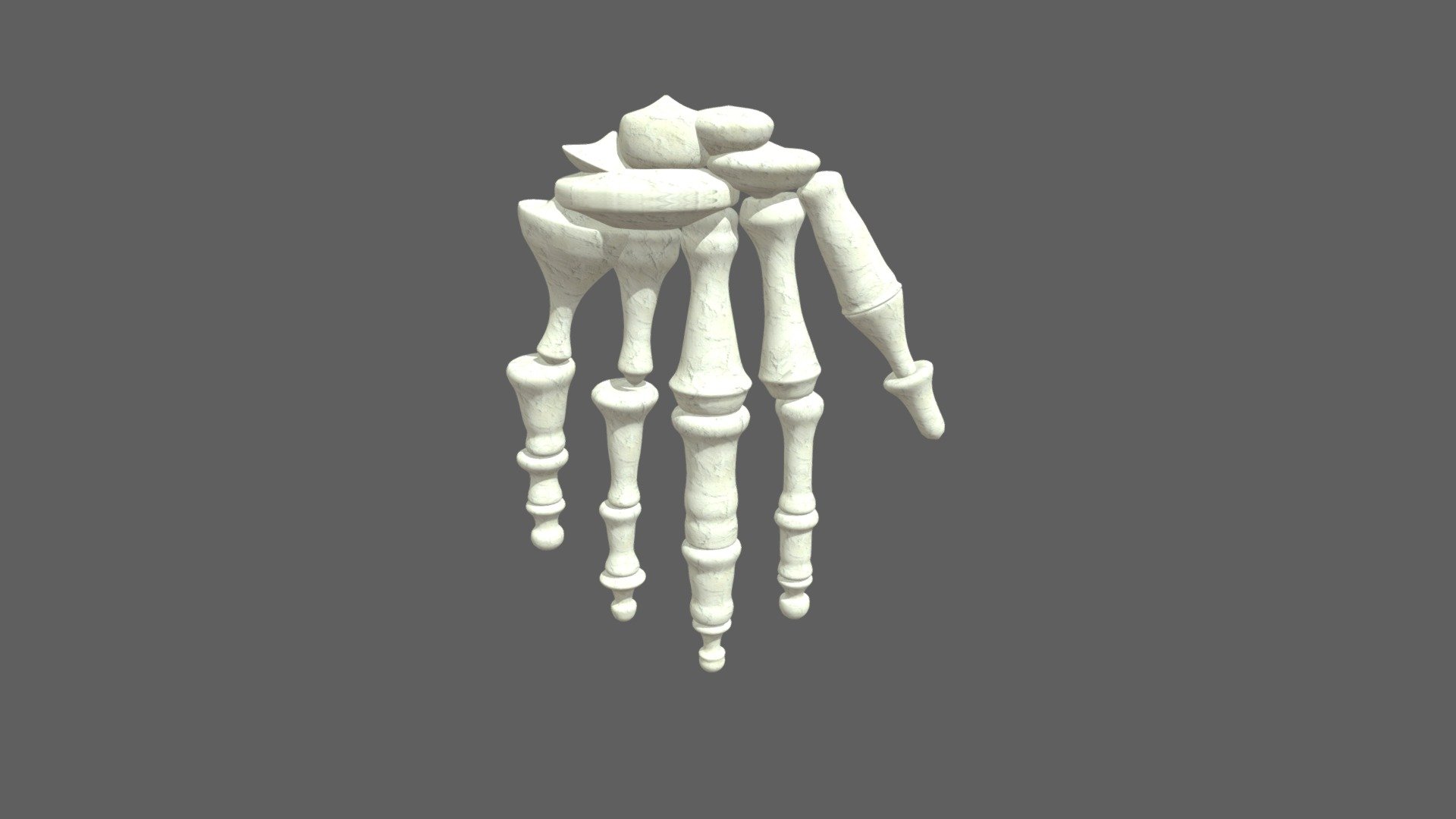 Skeletal Hand - Download Free 3D model by david3da [04a6f86] - Sketchfab