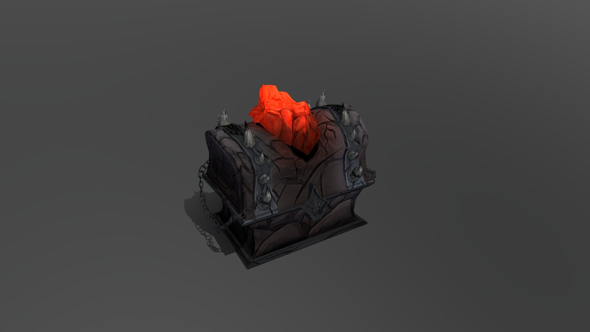 The Chest of Xe'ra, Dark Version - 3D model by Marcelo Alves (@Cettryc ...
