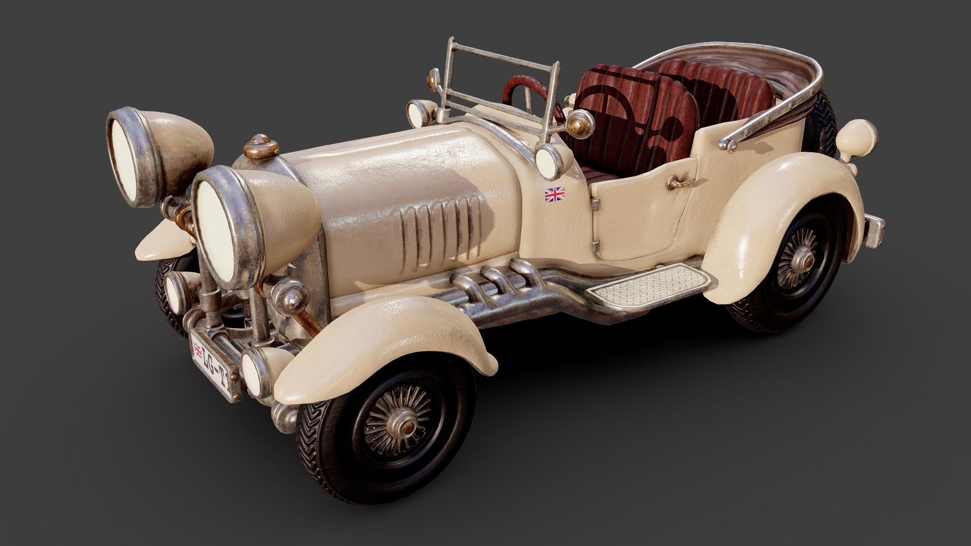Lagonda Tiny - 3D model by Valentin Winkelmann (@valentinwinkelmann ...