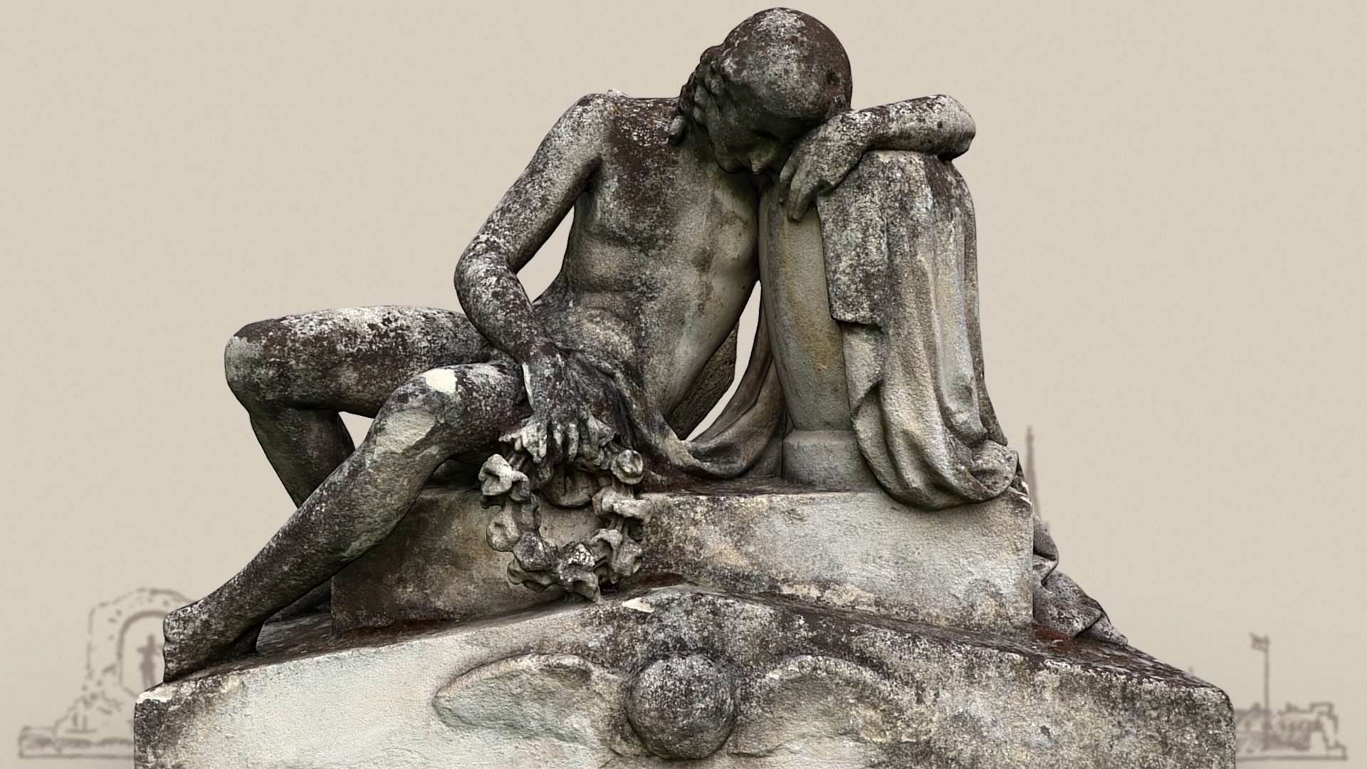 Grabfigur - Download Free 3D model by noe-3d.at (@www.noe-3d.at) [04aa53e] - Sketchfab