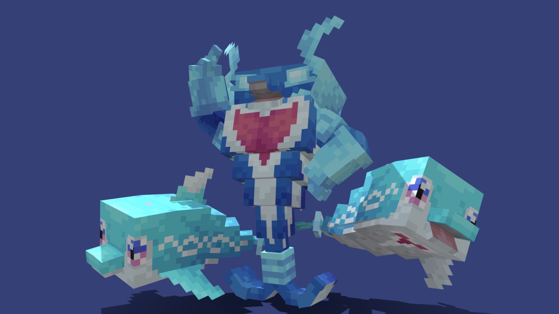 Finizen Line (Cobblemon) - 3D model by heaveninvoid_ [04ac757] - Sketchfab
