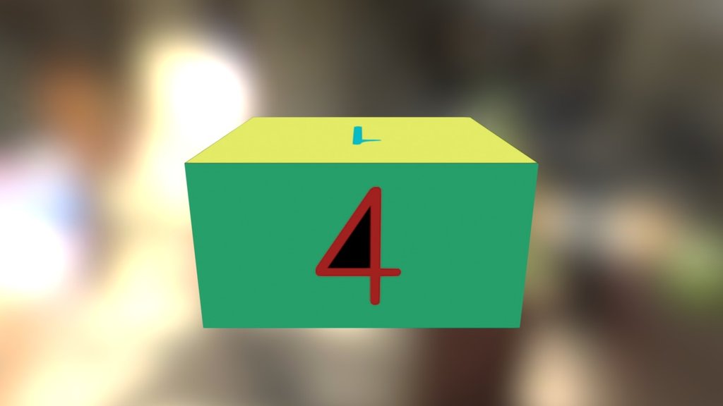 number cube - 3D model by ldh1126 [04ad1e5] - Sketchfab