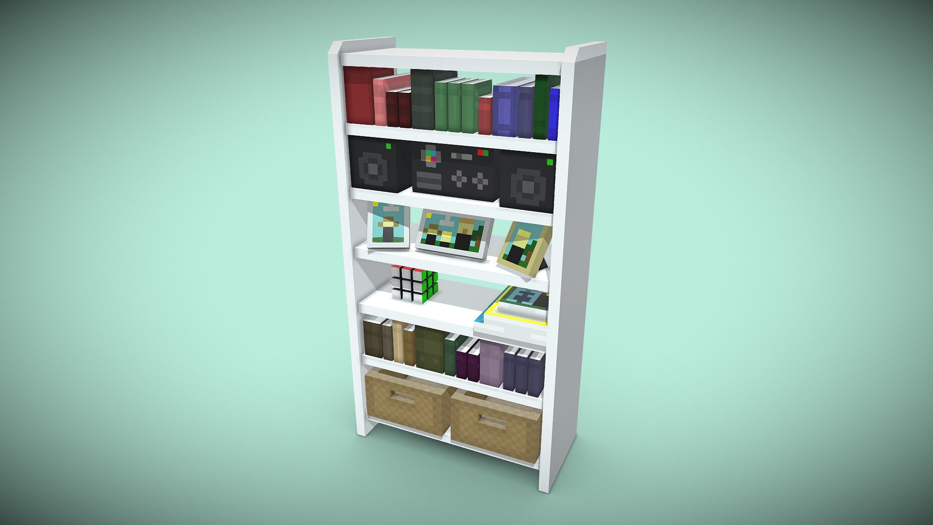 Library - 3D model by Revenque [04ad2bc] - Sketchfab
