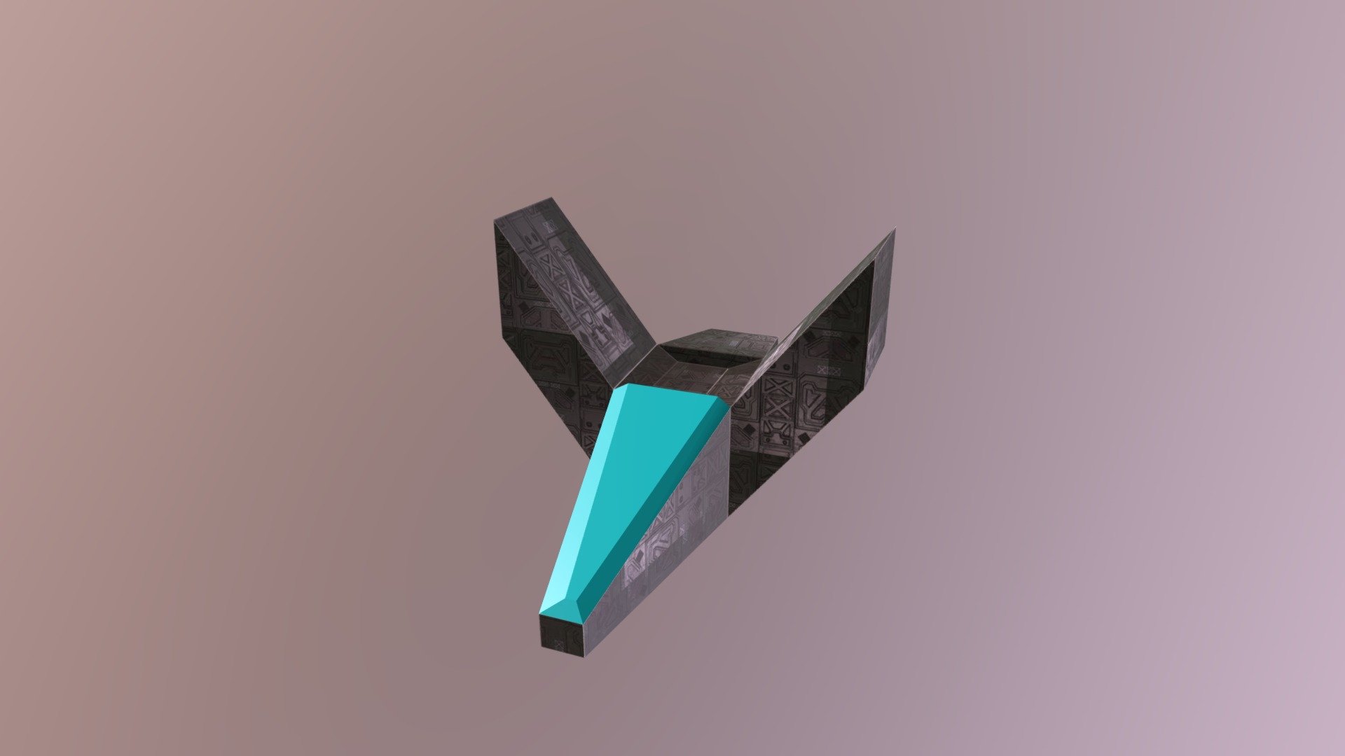 Textured Spaceship - 3D model by EthanWarner [04adfe8] - Sketchfab