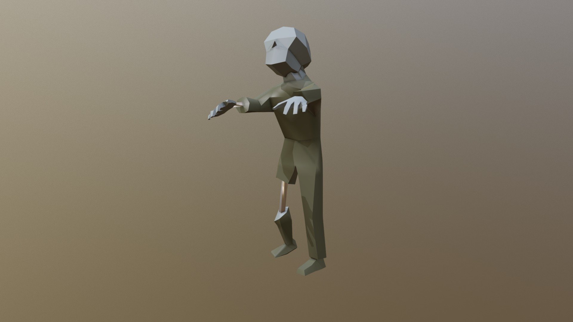 Zombie_A - Download Free 3D model by daniel_slusarz [04ae778] - Sketchfab