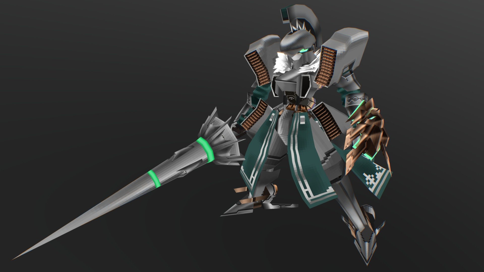 Forossa Lancer Mk.II - 3D model by Tromak (@htromak) [04af533] - Sketchfab