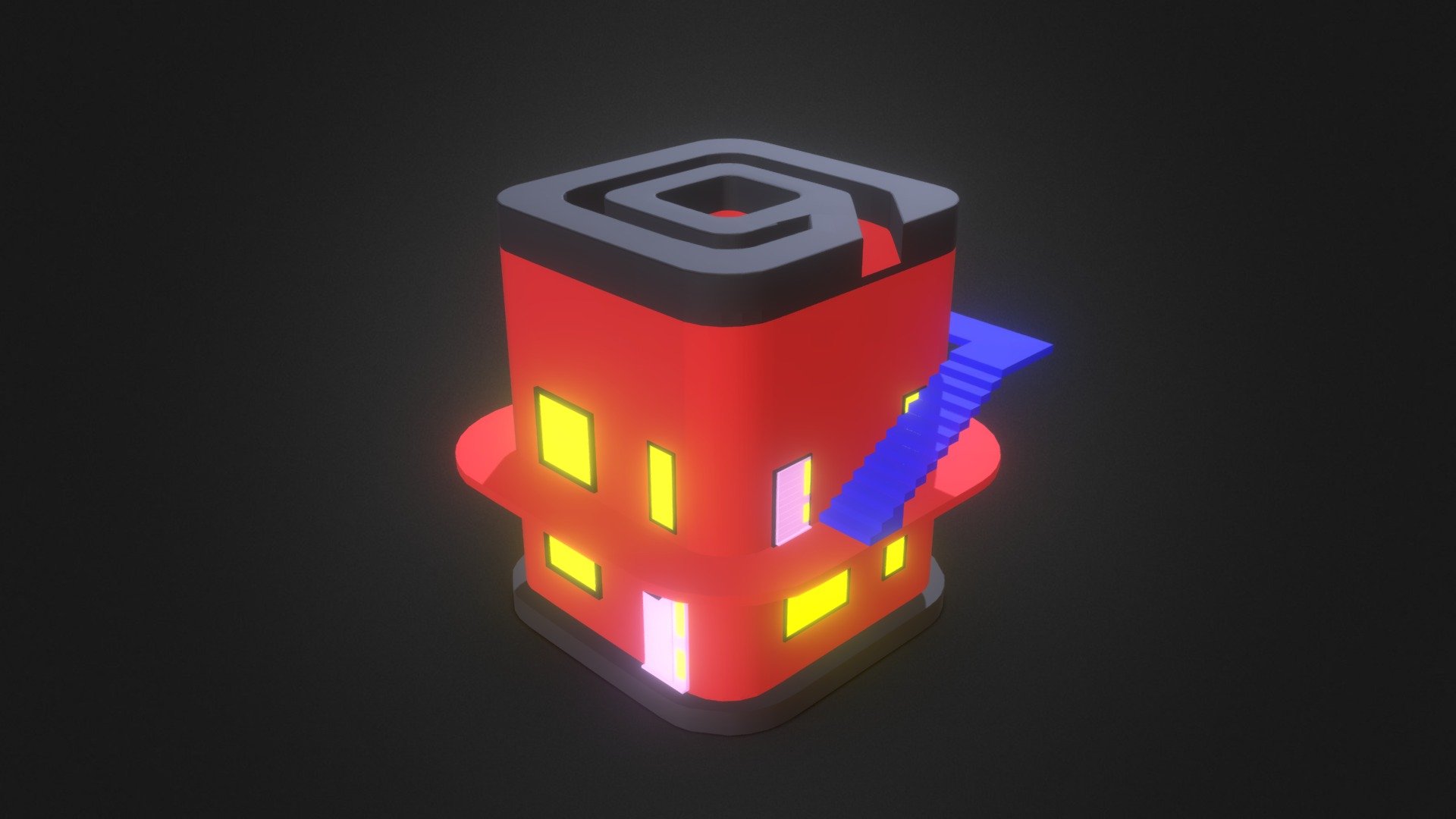 Metaverse House 3D model - 3D model by fadi04 [04af756] - Sketchfab