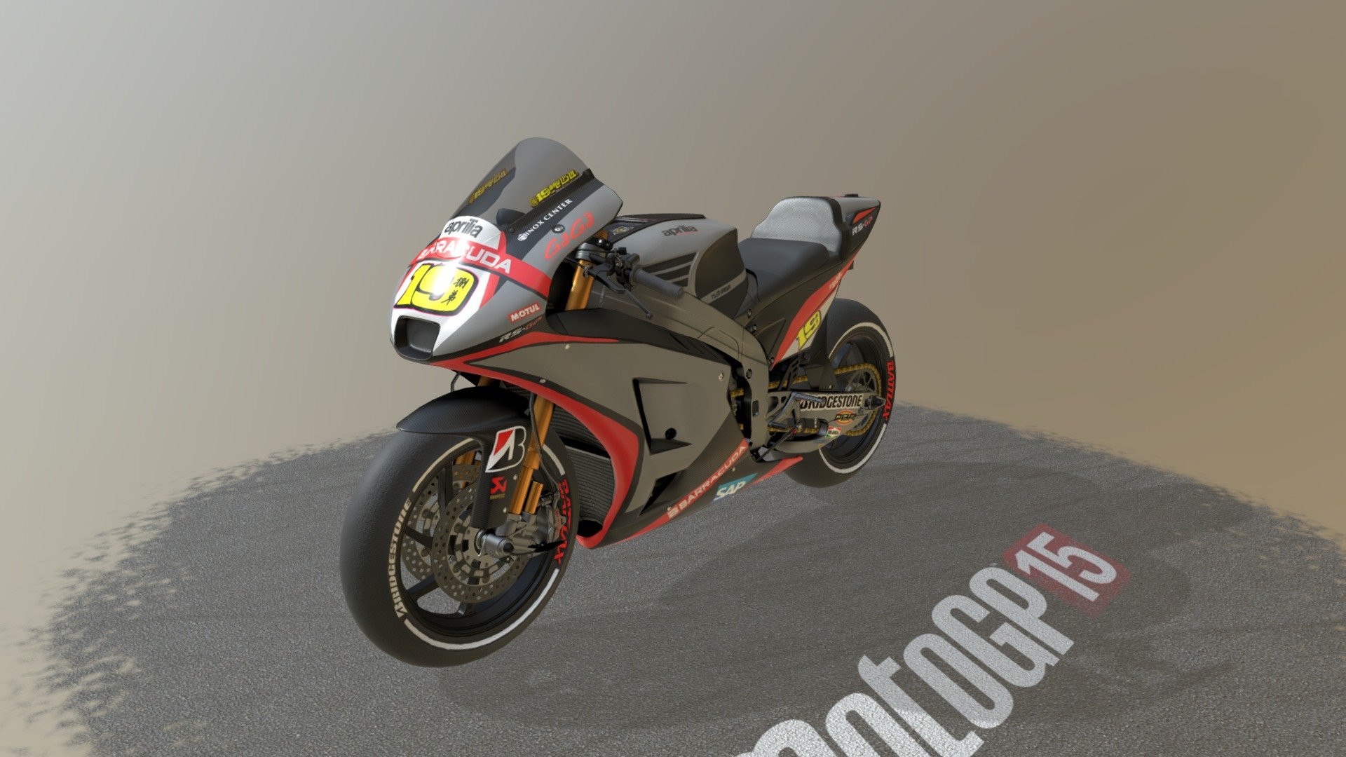 Aprilia RS-GP - 3D model by serg.putiak [04b1831] - Sketchfab