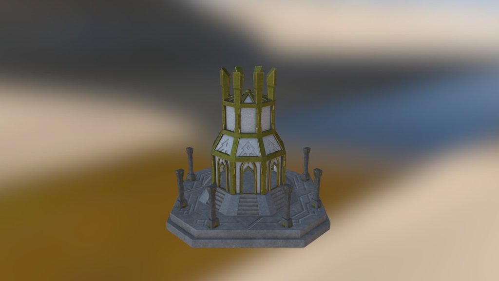 Dwarven Gold Building - 3D model by defameurmom [04b18cd] - Sketchfab